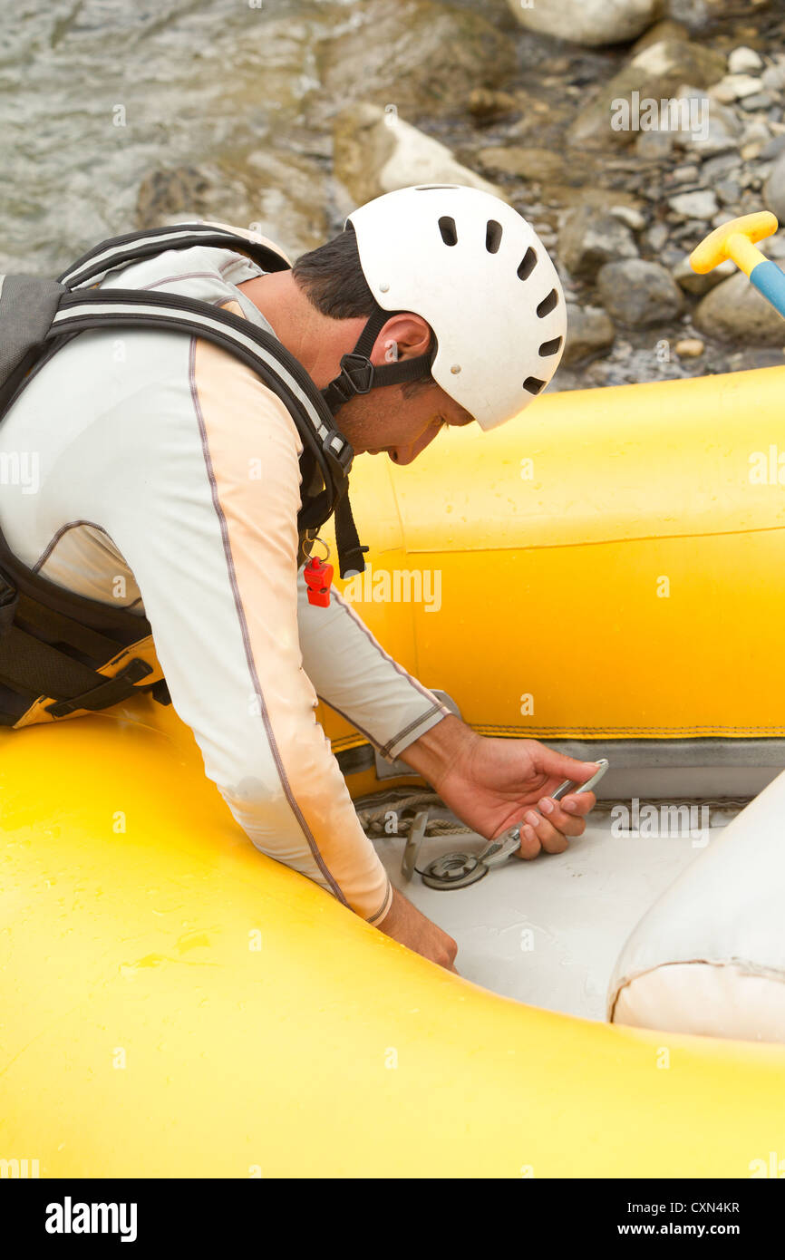 Boat pilot man hi-res stock photography and images - Alamy
