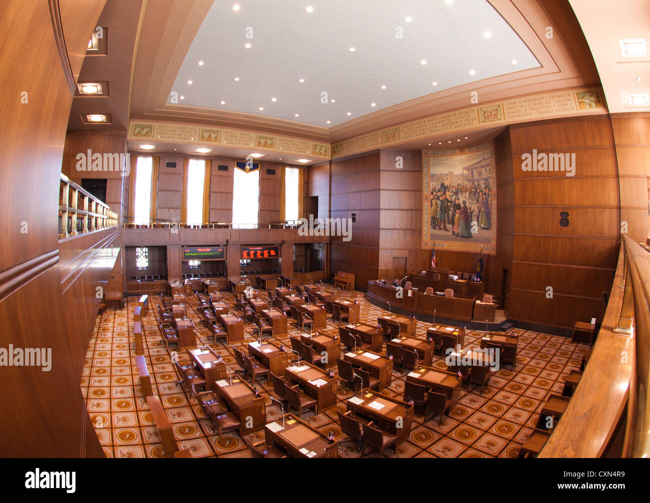 American senate chamber hi-res stock photography and images - Alamy