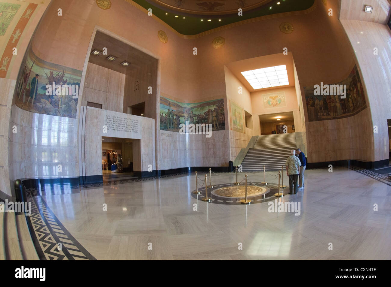 Rotunda of the Oregon State Capitol, Salem Oregon USA Stock Photo - Alamy