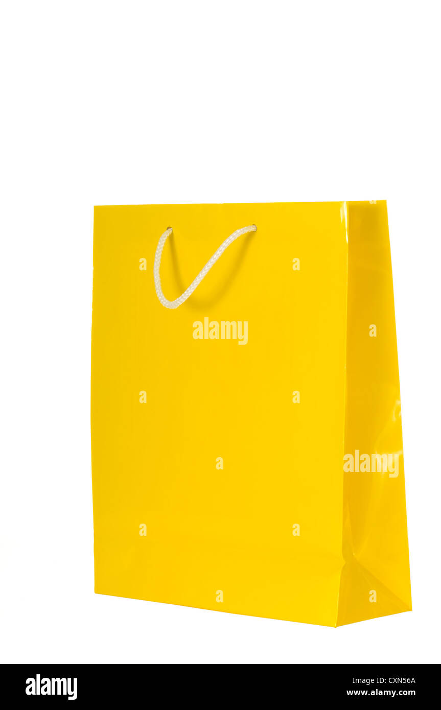 Bright colored shopping bags on white background Stock Photo - Alamy