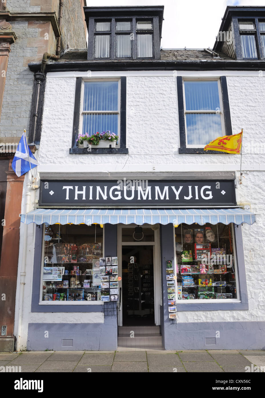 The Thingummyjig shop in Moffat, Scotland, UK Stock Photo - Alamy