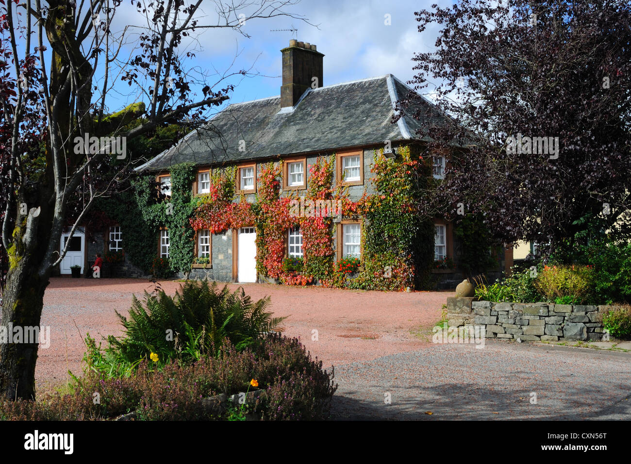Scotland large mansion borders hi-res stock photography and images - Alamy