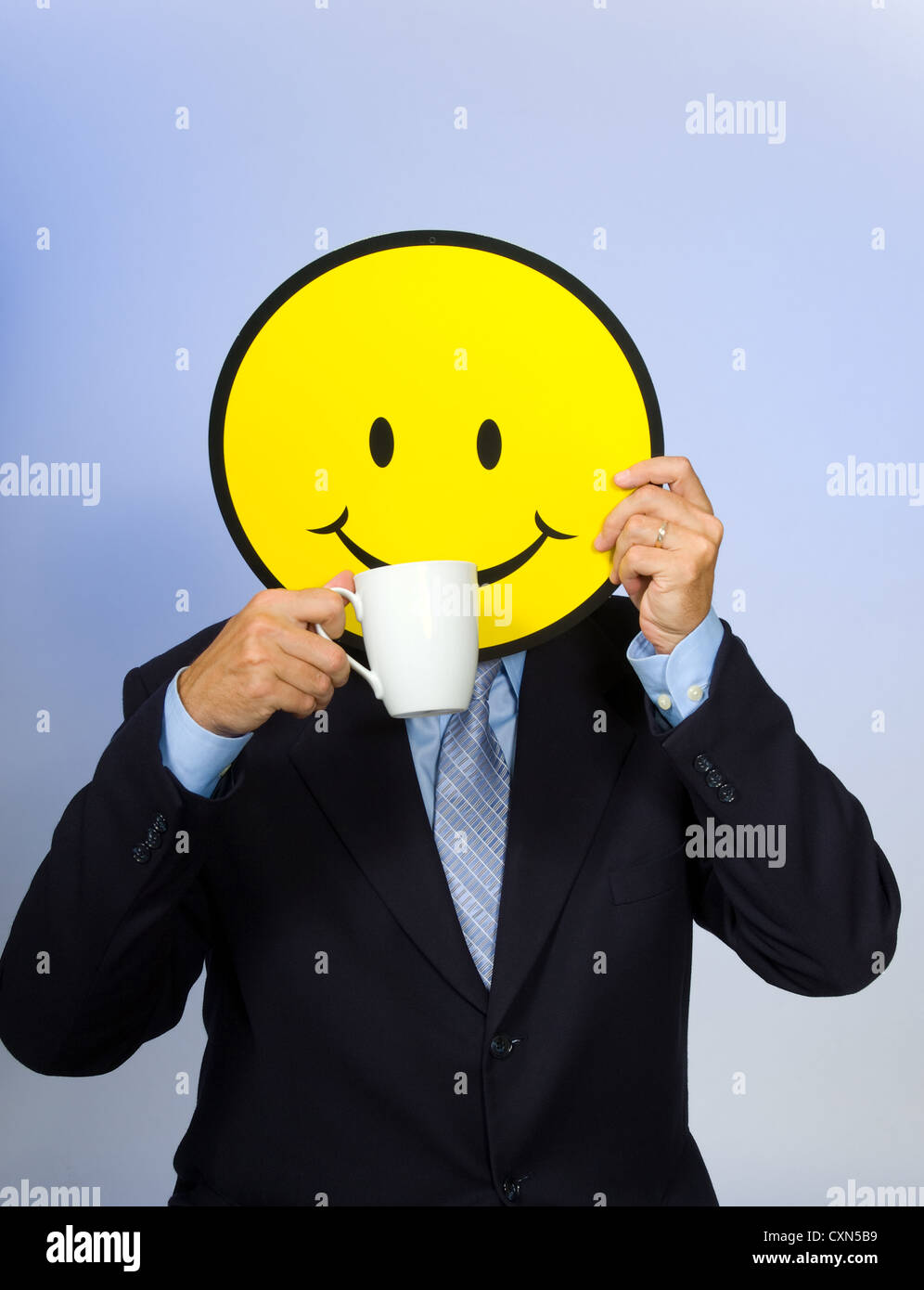 Drinking Smiley Face