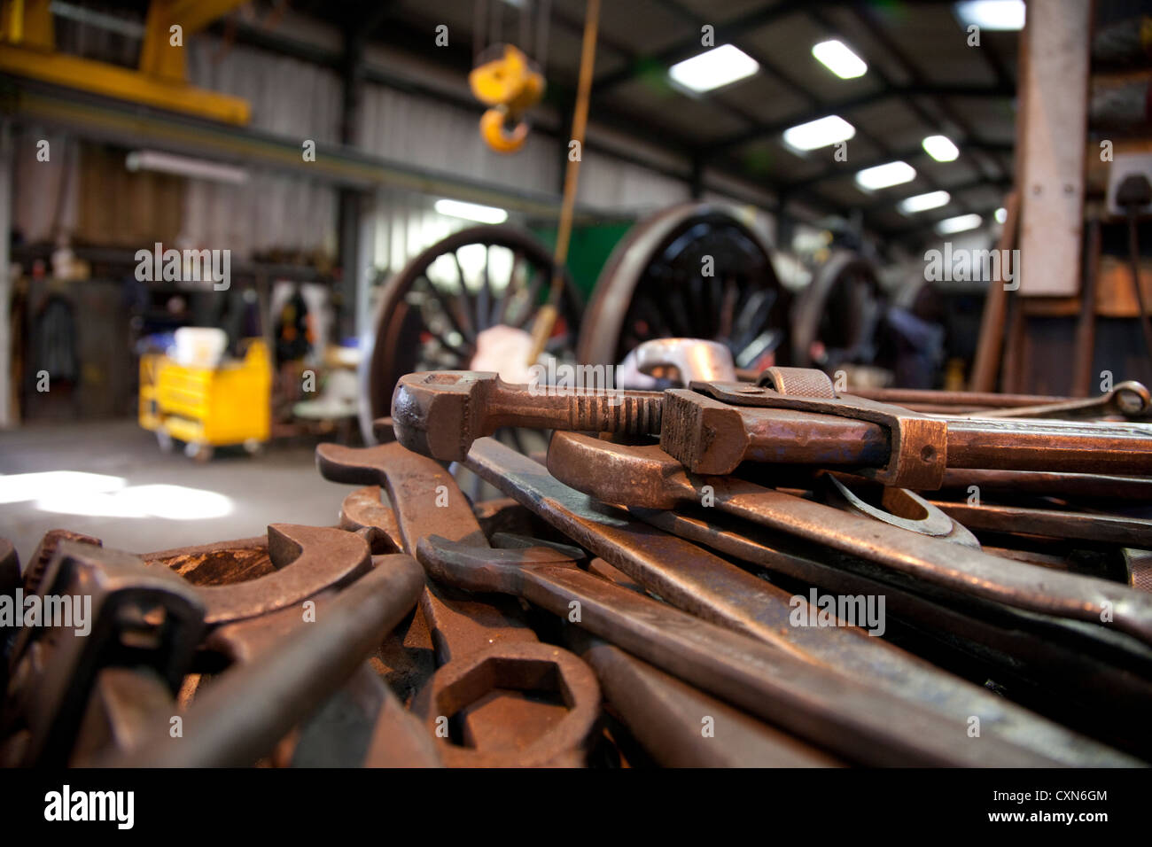 Engineering sheds hi-res stock photography and images - Alamy