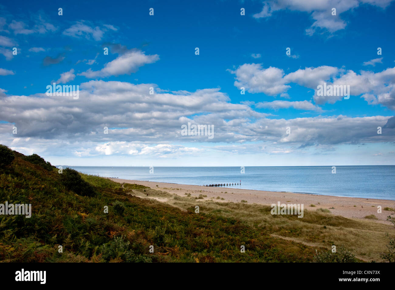 Gunton Warren and Corton beach Stock Photo - Alamy