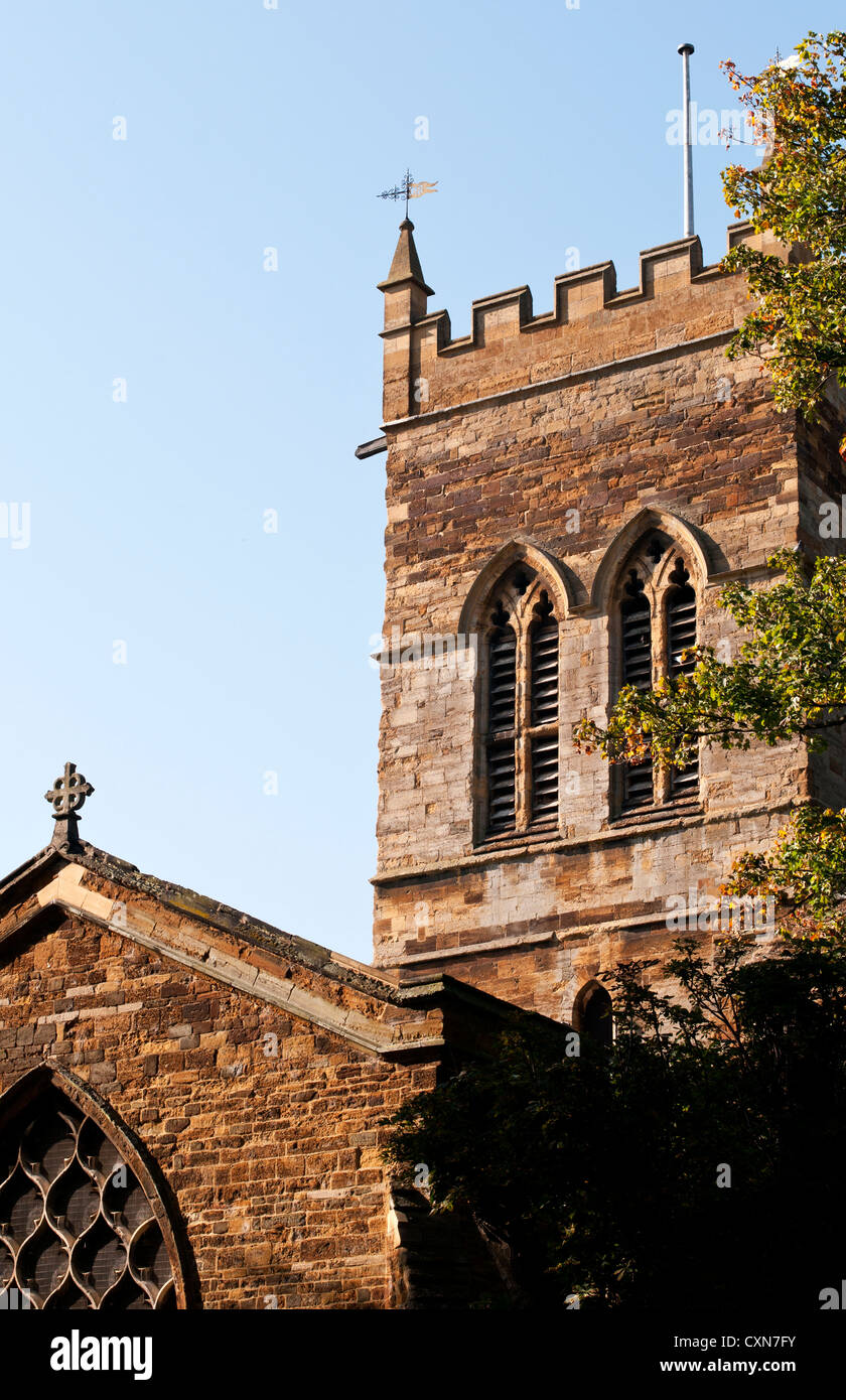 St Giles Church, Northampton, England, UK Stock Photo - Alamy