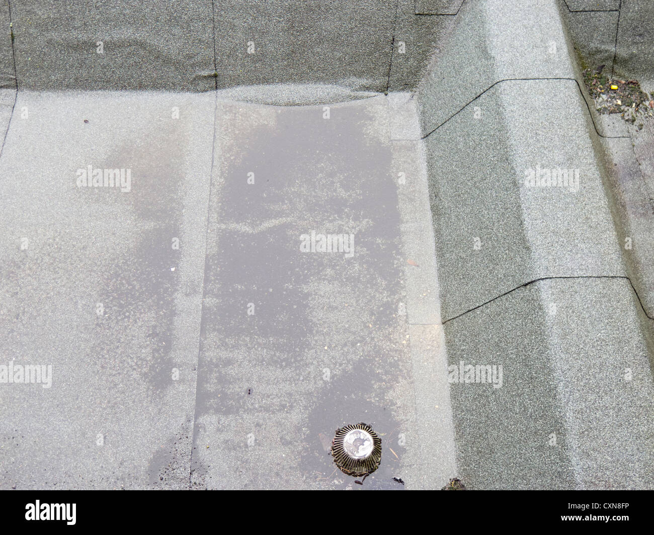 Flat Roof Puddle High Resolution Stock Photography and Images - Alamy