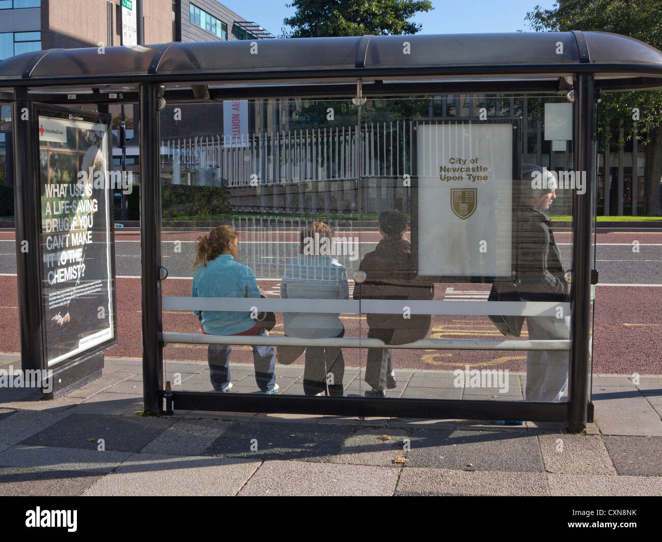 Newcastle england bus hi-res stock photography and images - Alamy