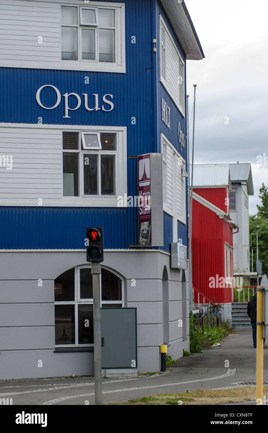 Akureyri city, Iceland Stock Photo - Alamy