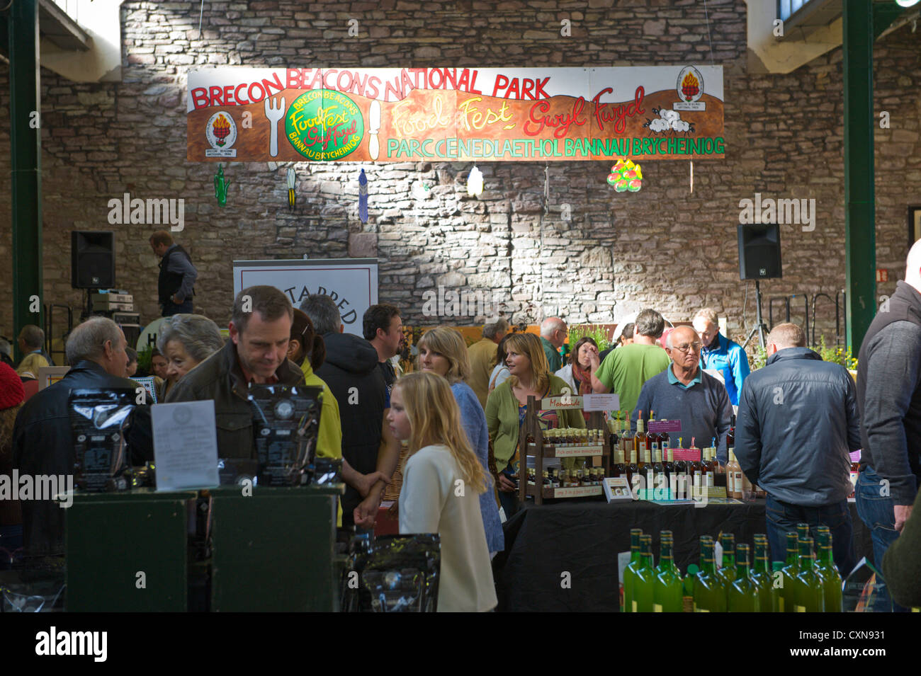 Brecon Beacons National Park Food Festival at Market Hall in Brecon ...