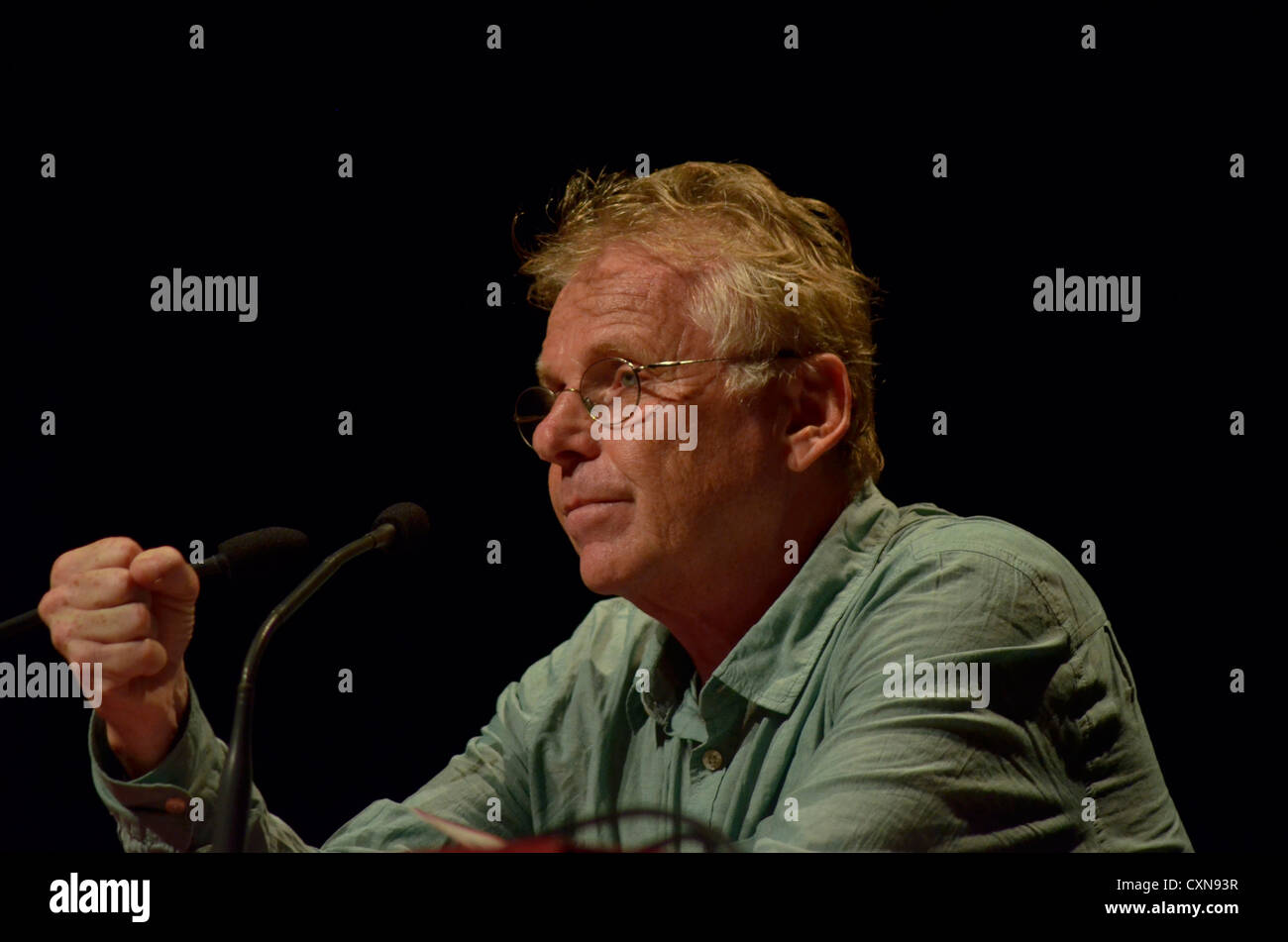 The Greens MEP Daniel Cohn-Bendit. History activist May 68 in Paris at ...