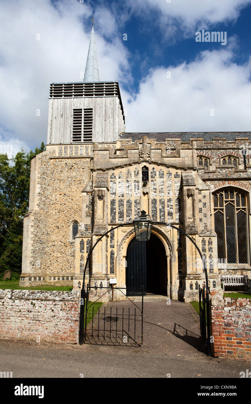 Church of St Mary Magdelene at Bildeston Suffolk England Stock Photo ...
