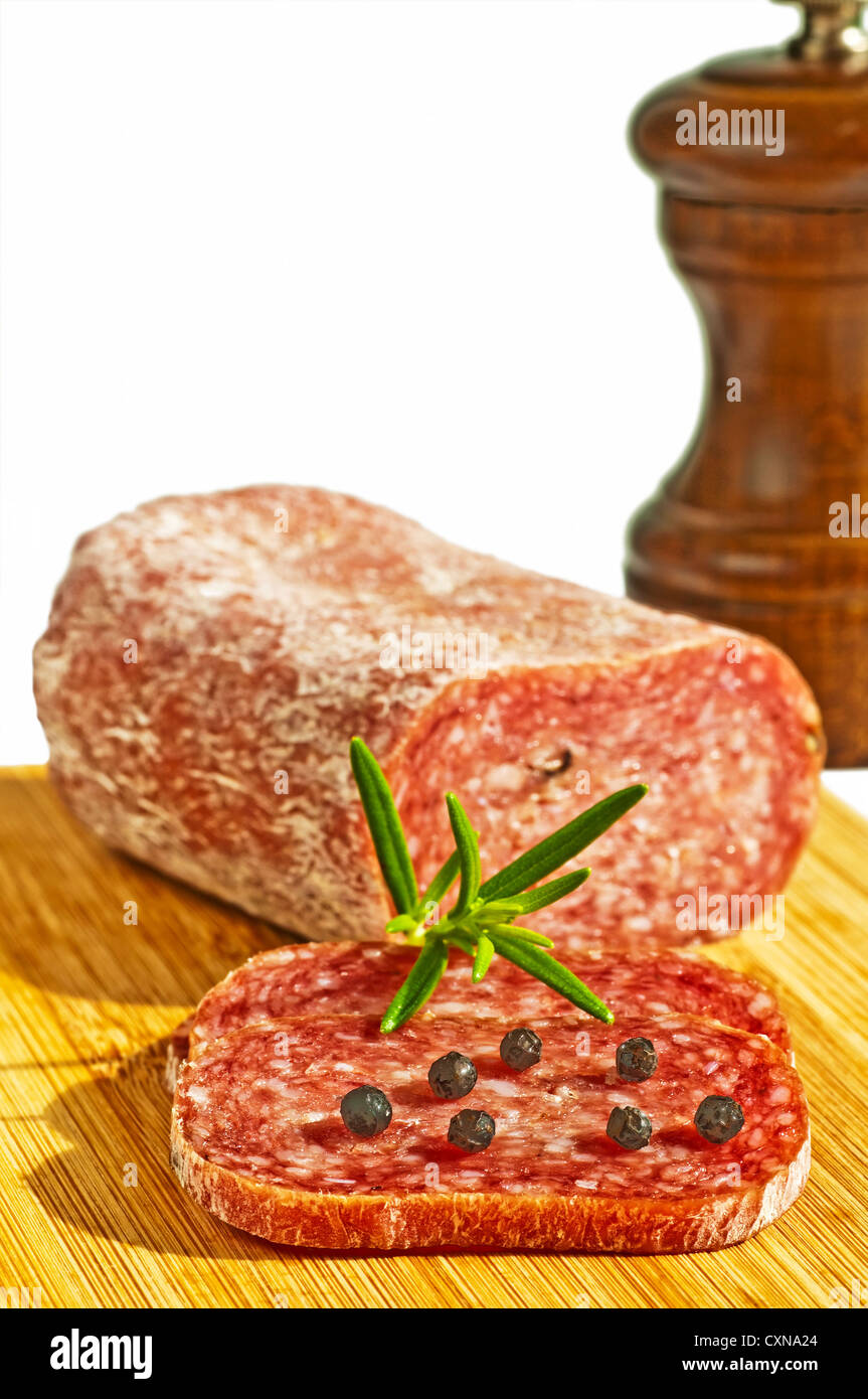 salami of Italy Stock Photo - Alamy