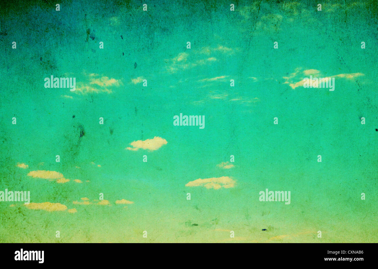 Retro sky hi-res stock photography and images - Alamy