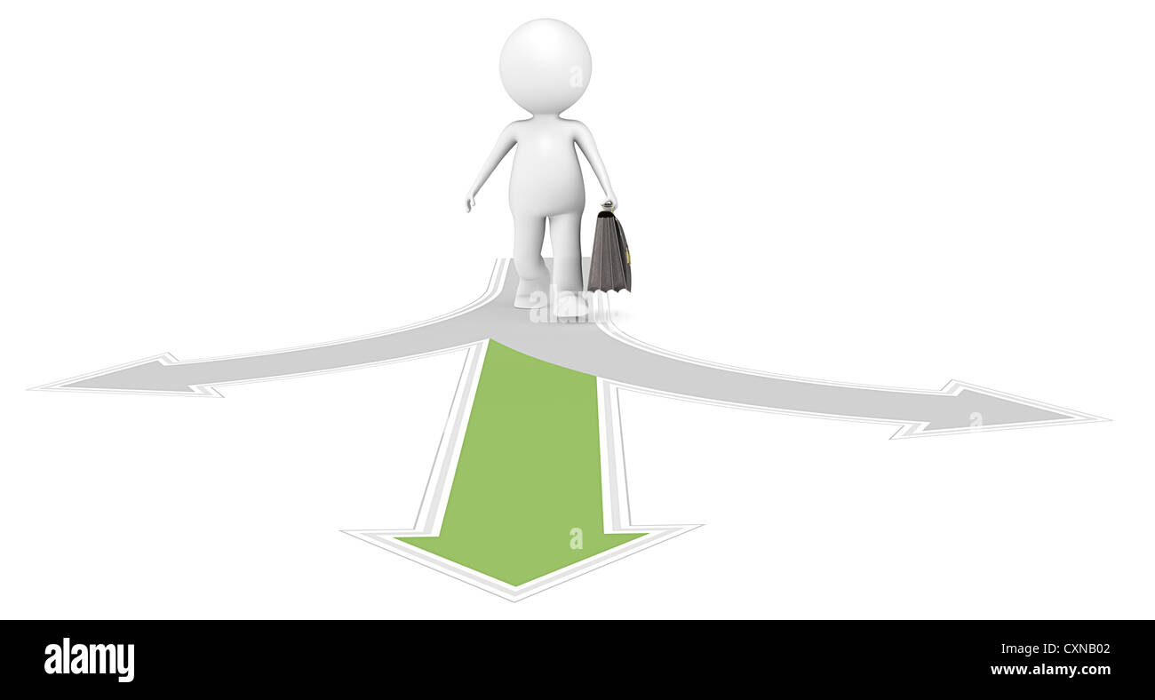 Choice 3d little human character hi-res stock photography and images ...