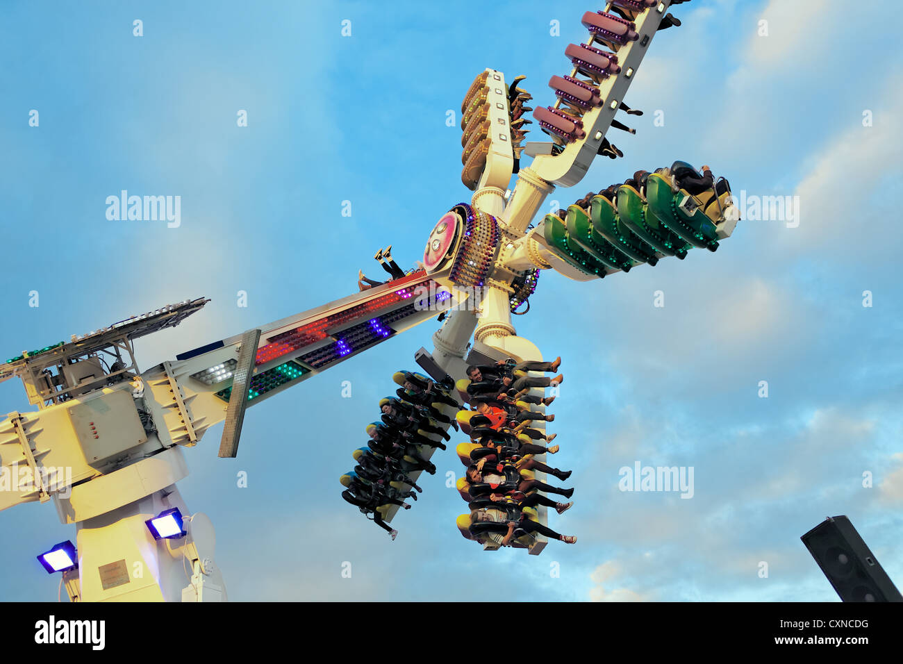 Historical fair ground rides hi-res stock photography and images - Alamy