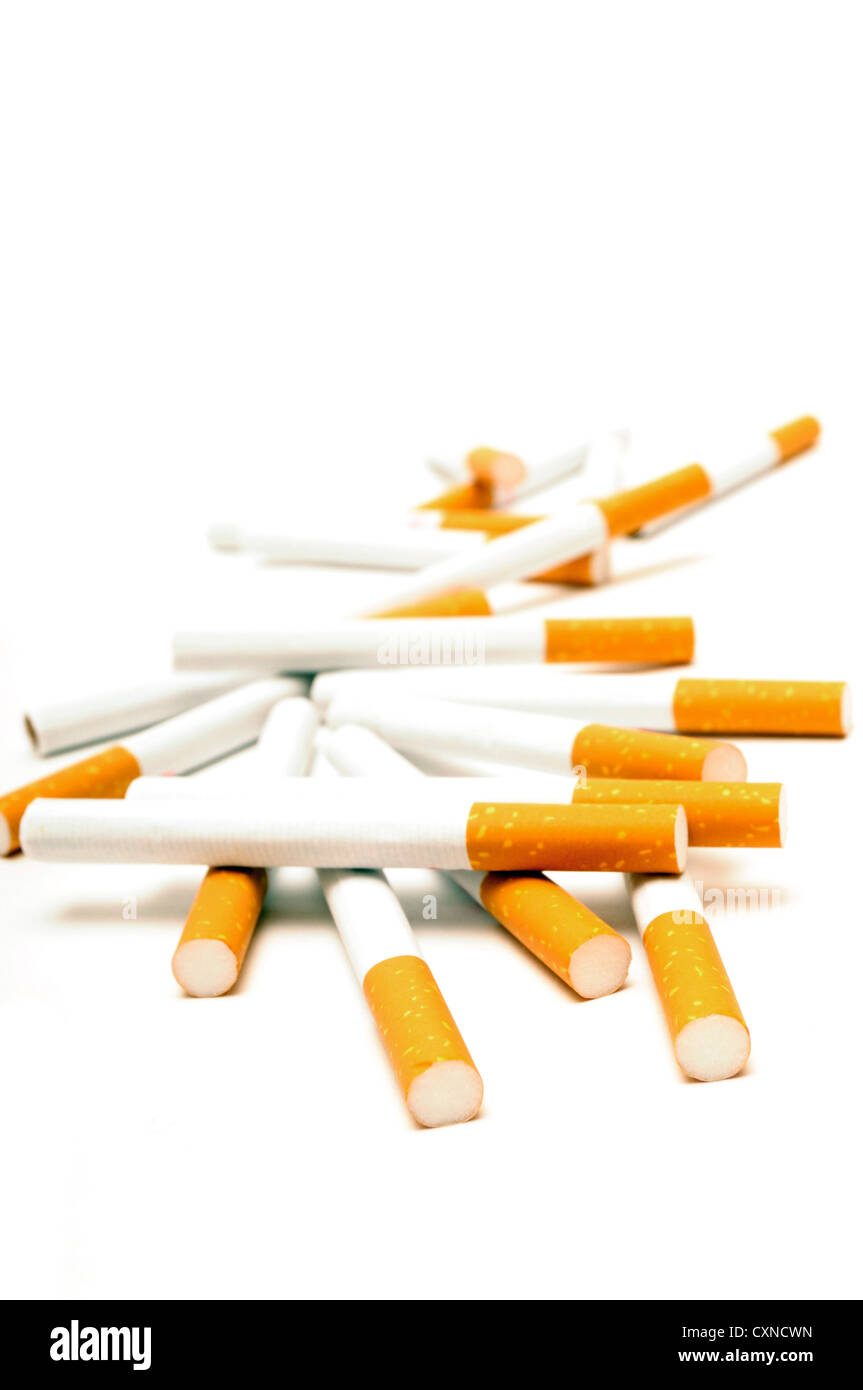 Bunch of cigarettes hi-res stock photography and images - Alamy