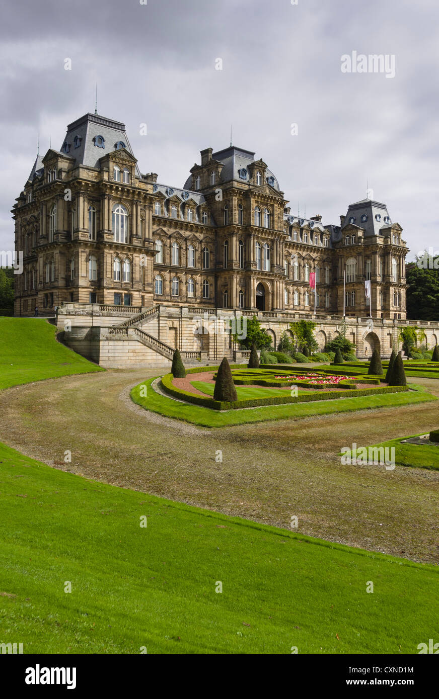 The Bowes Museum at Barnard Castle, north east England, UK. French ...