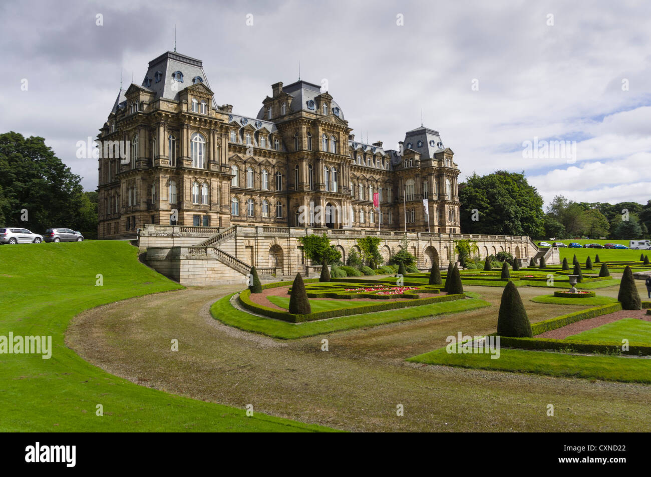 The Bowes Museum at Barnard Castle, north east England, UK. French ...
