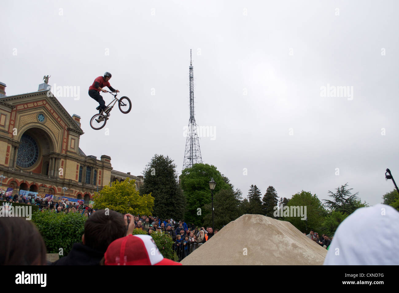 BMX rider at Red Bull Empire of Dirt Competition at Alexandria Palace ...