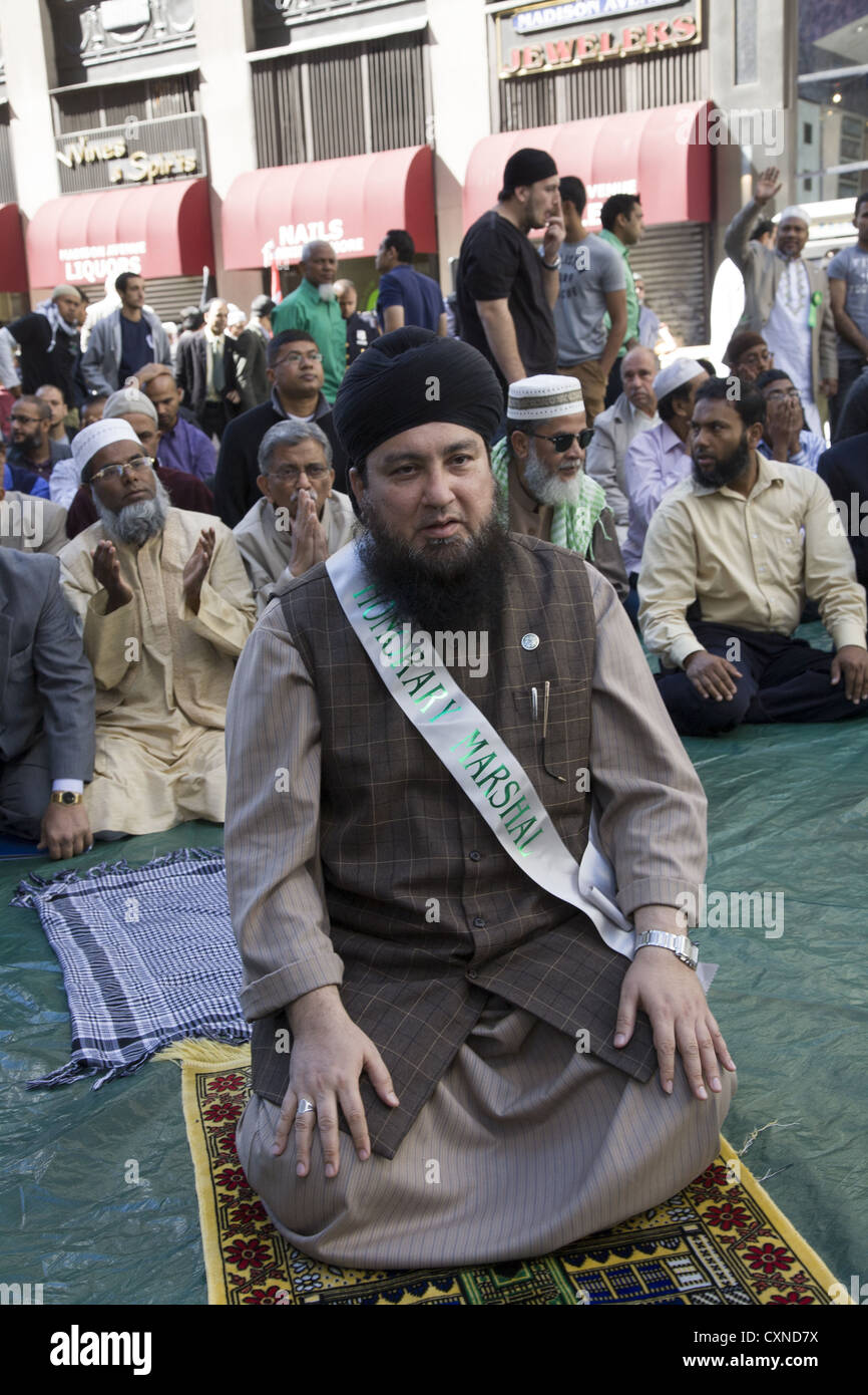 Annual Muslim American Day Parade on Madison Avenue in New York City ...