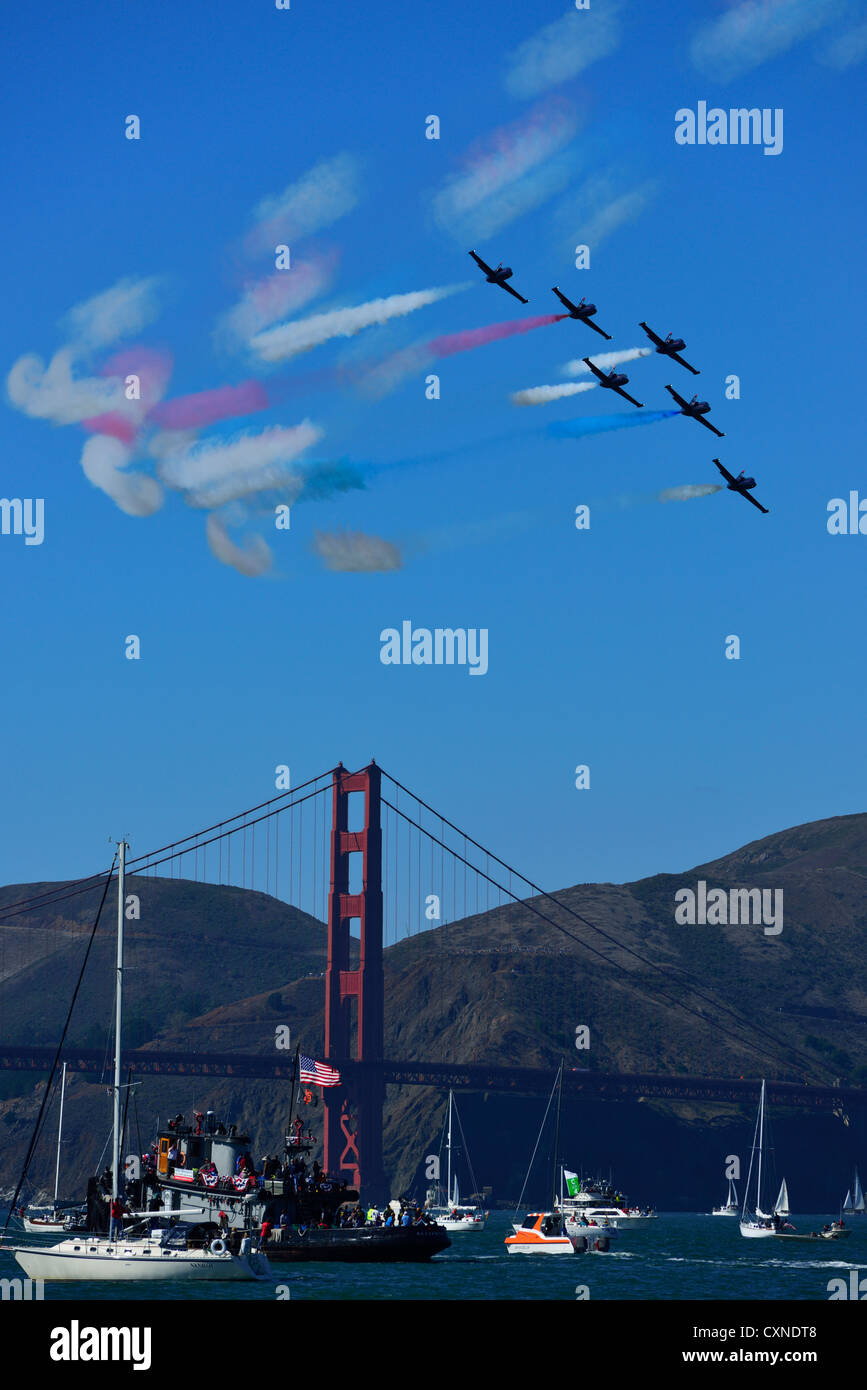 The amazing yearly Fleet Week in the Bay Area, San Francisco CA Stock ...