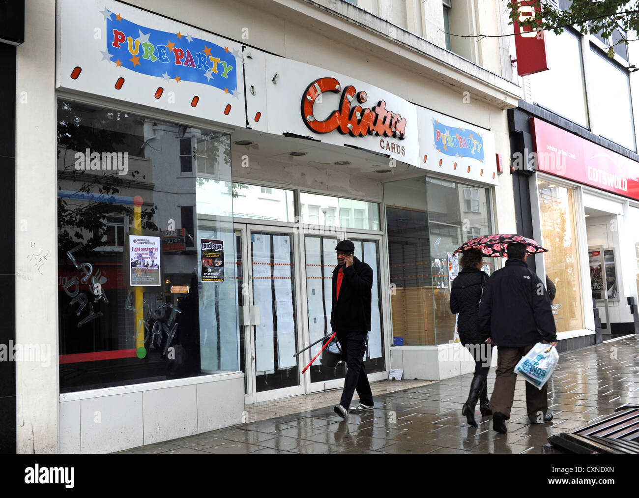 Clinton cards high street shops hi-res stock photography and images - Alamy