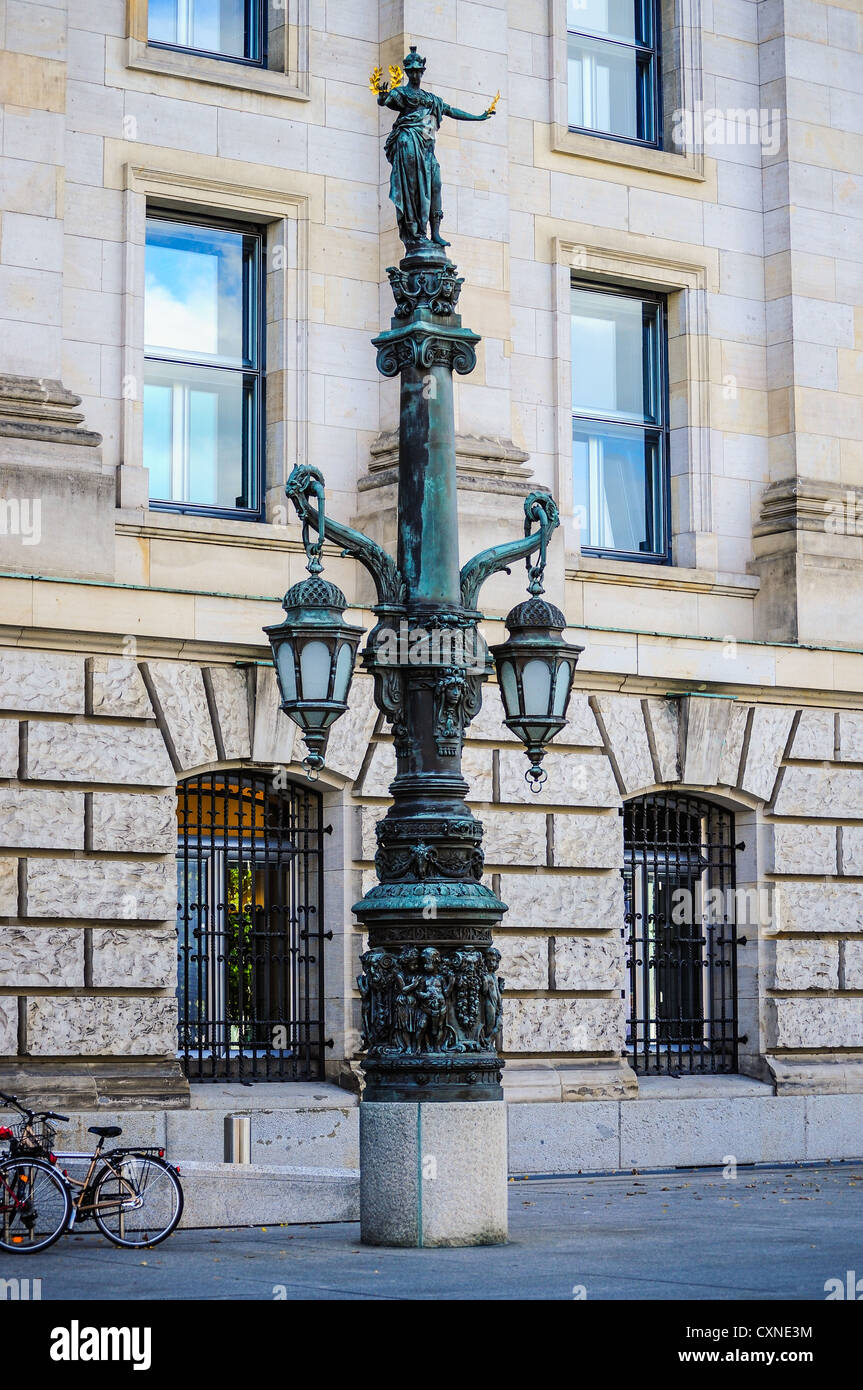Berlin Germany Historic Street Lamp High Resolution Stock Photography ...