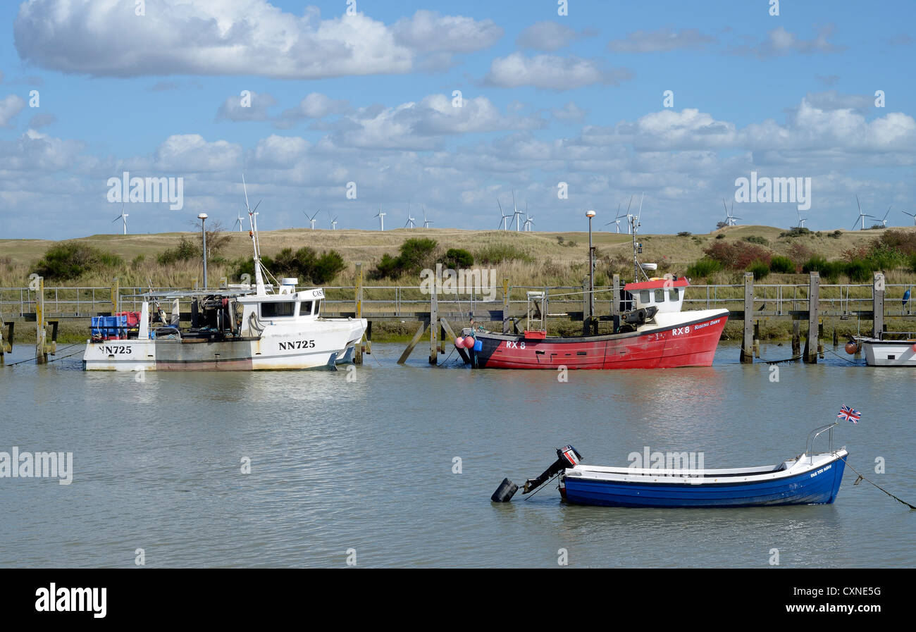 RYE HARBOUR ON THE RIVER ROTHER. SUSSEX. ENGLAND. UK Stock Photo - Alamy