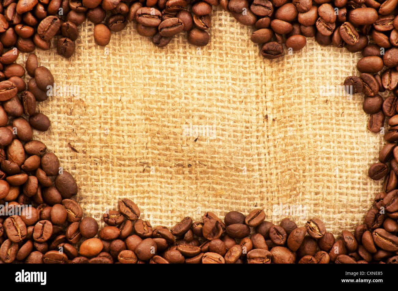 Coffee border hi-res stock photography and images - Alamy