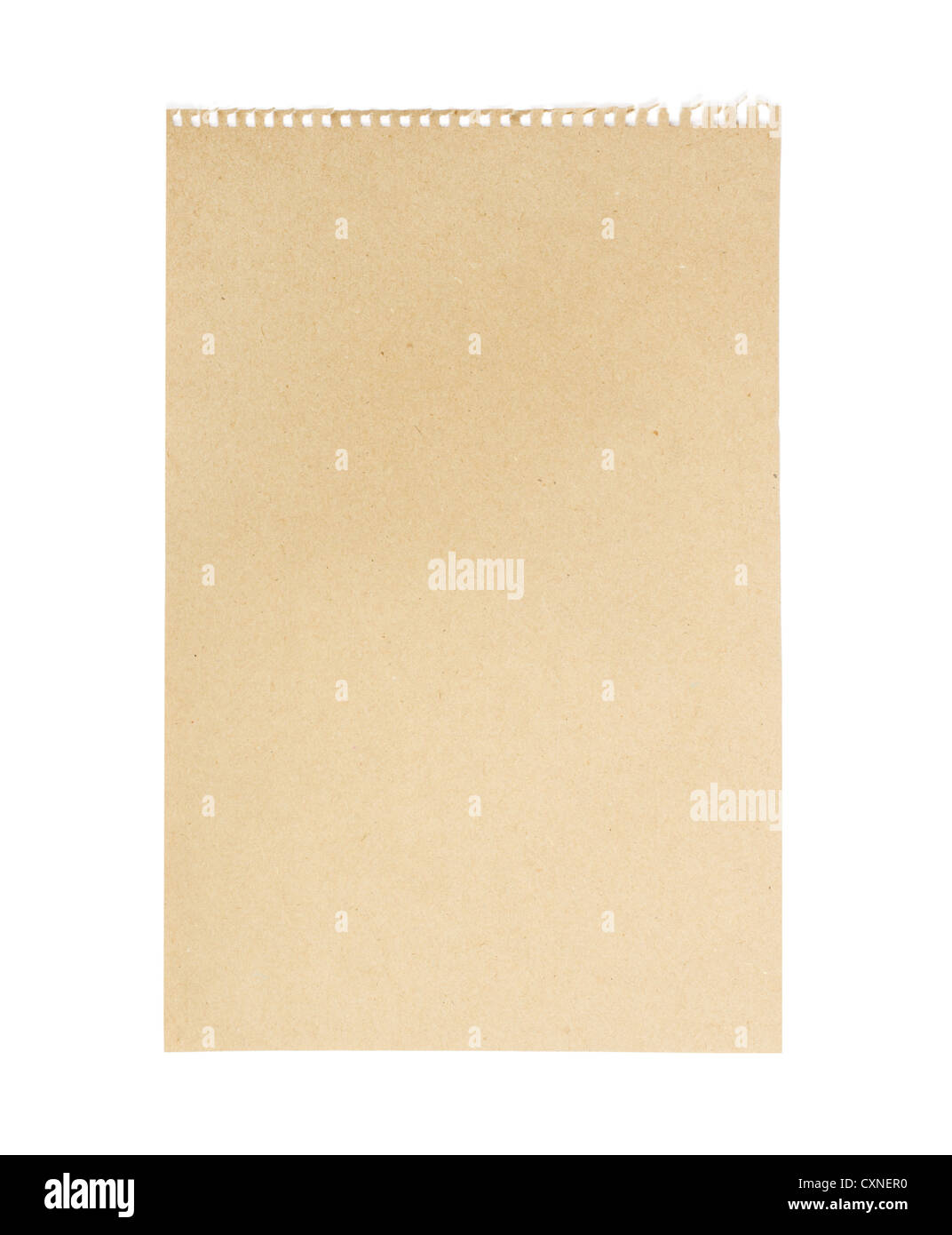 page of paper Stock Photo - Alamy