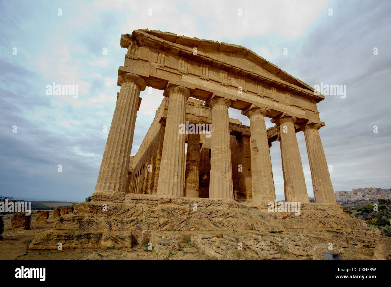 Valley of Temples, Agrigento Sicily Stock Photo - Alamy