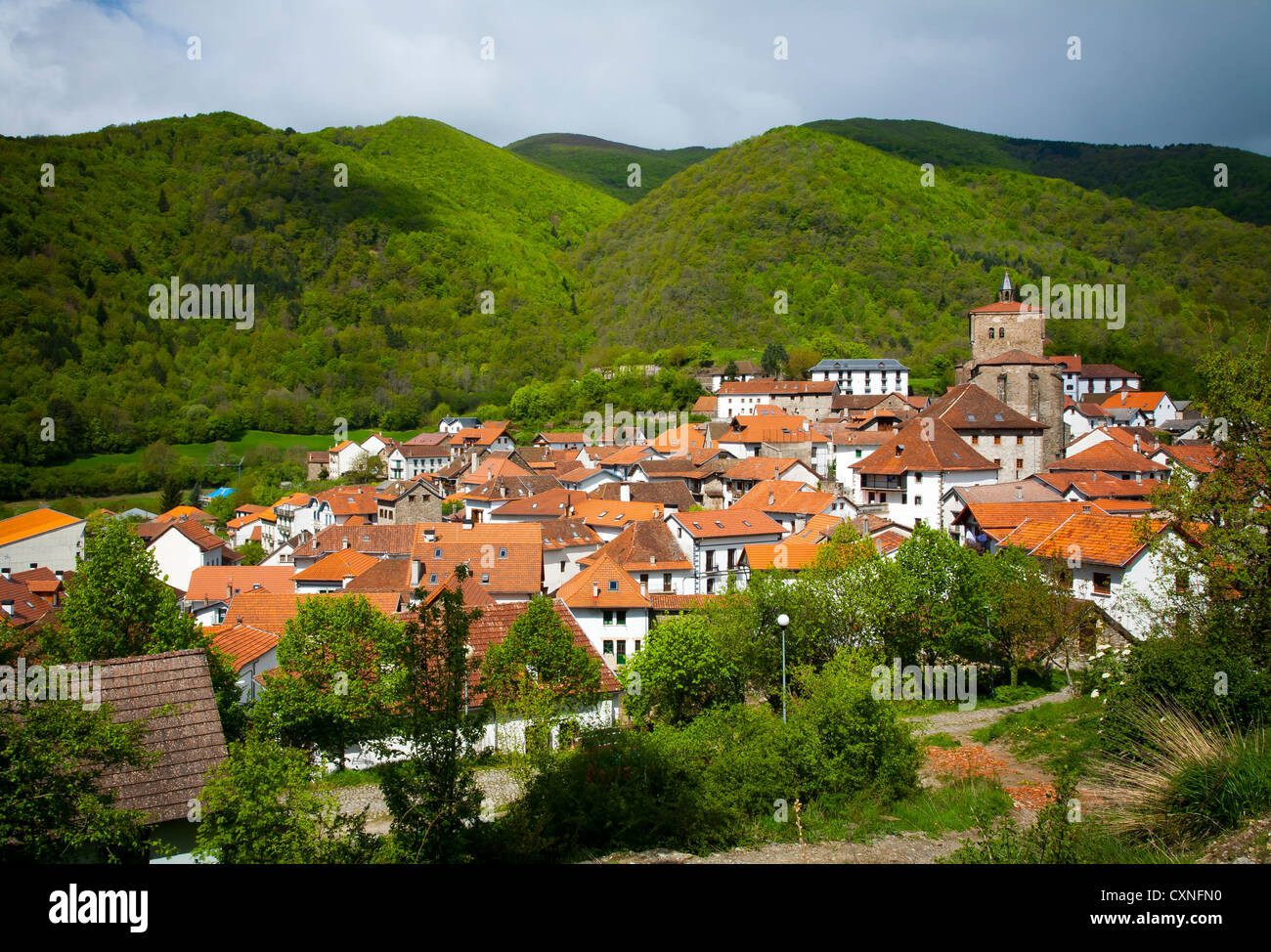 Isaba. Roncal Valley, Navarre, Spain Stock Photo - Alamy