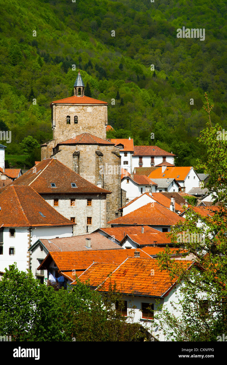 Isaba. Roncal Valley, Navarre, Spain Stock Photo - Alamy
