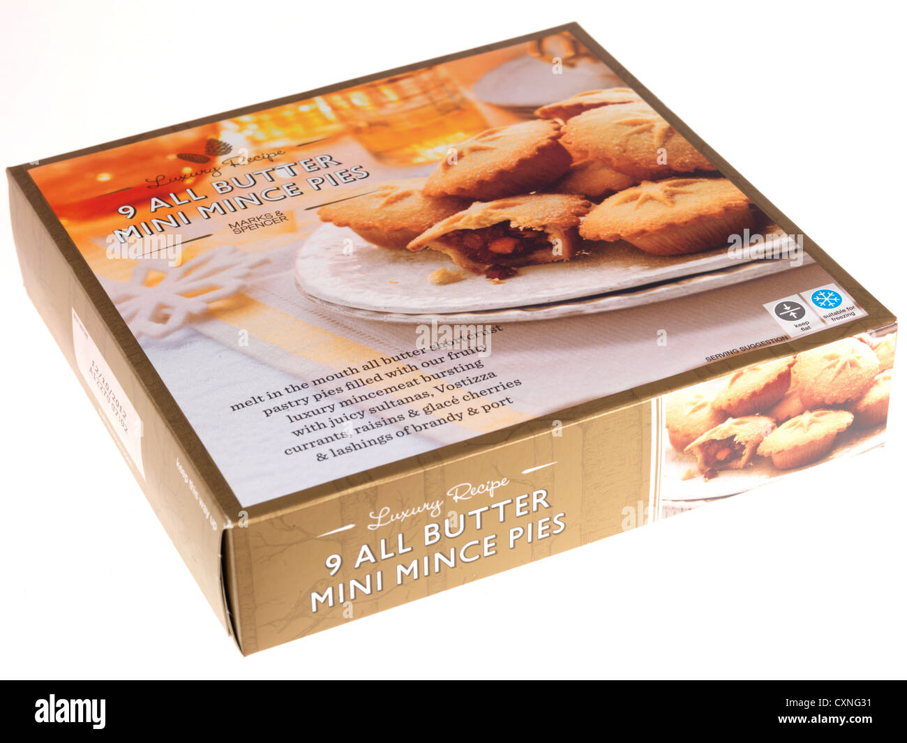 Box of mince pies hi-res stock photography and images - Alamy