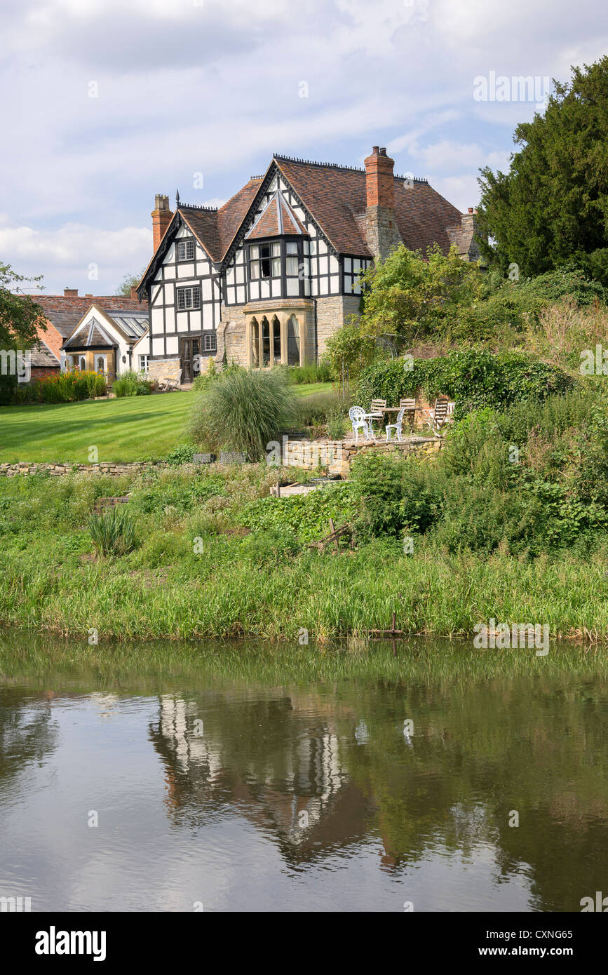 the river avon bidford on avon warwickshire the midlands england uk ...