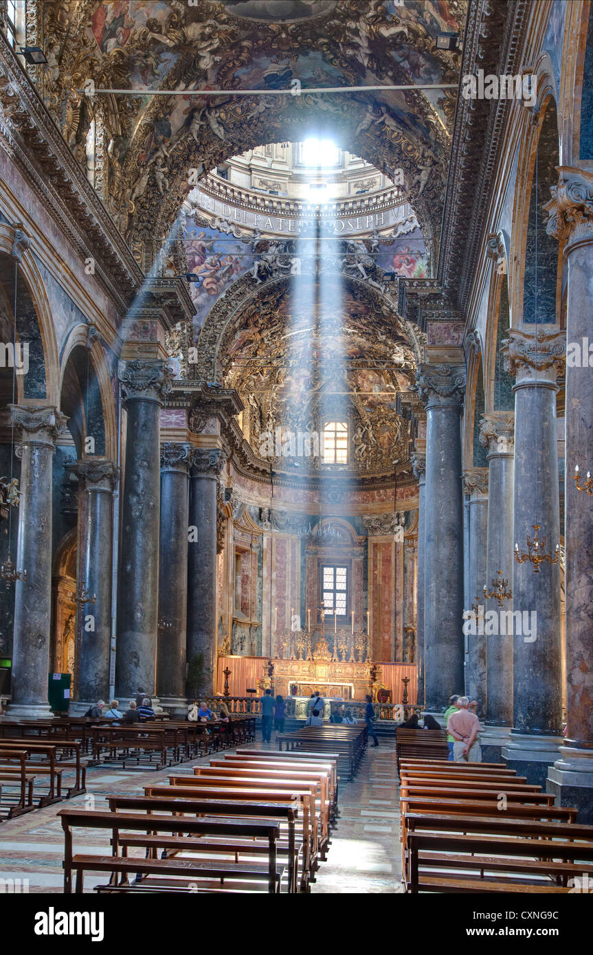 San Giuseppe dei Teatini Stock Photo - Alamy