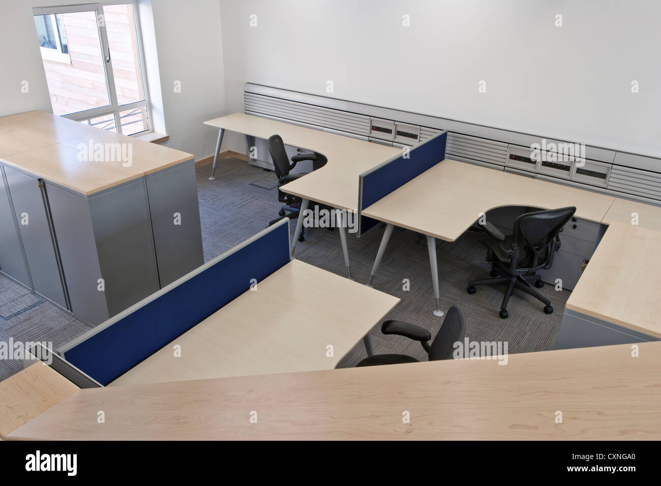 Modern contemporary office Stock Photo - Alamy