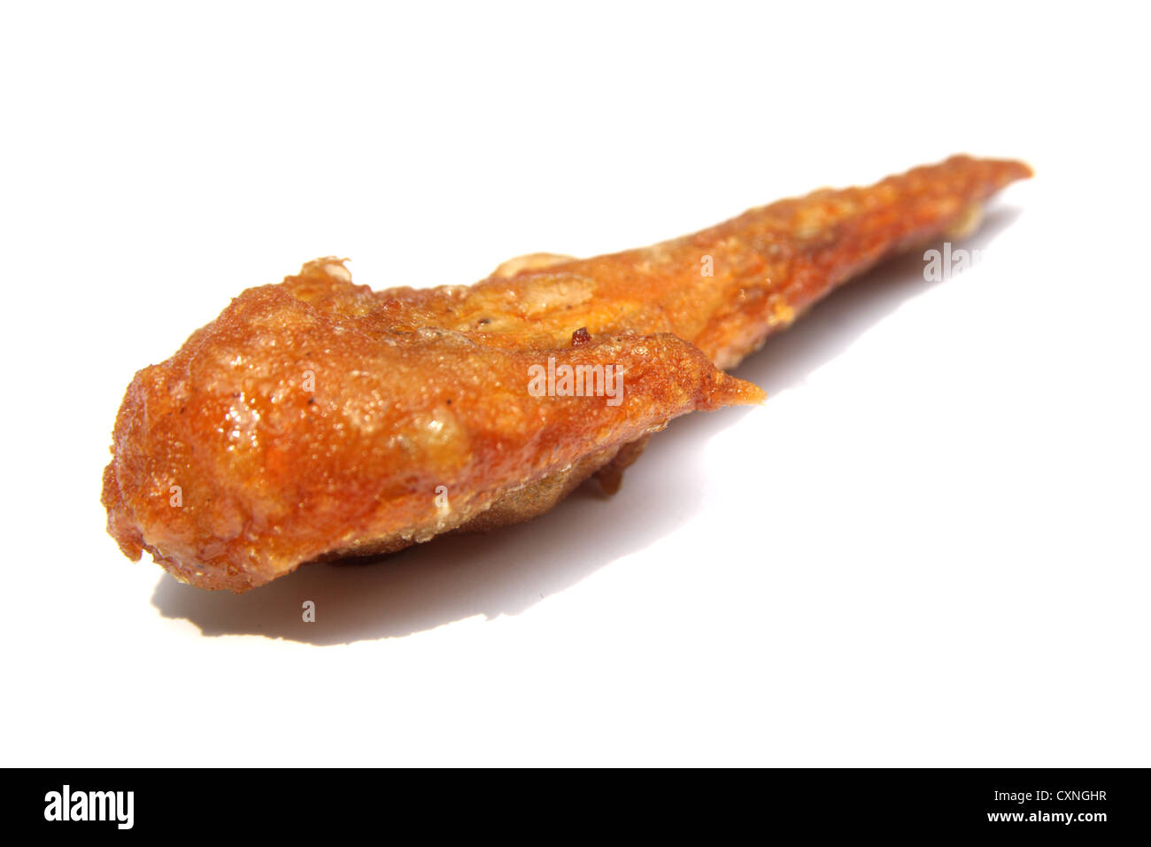 Fried chicken wing Stock Photo - Alamy