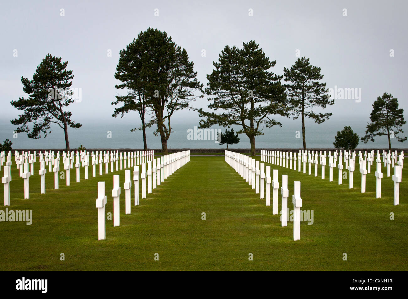 American Cemetery, Normandy Stock Photo - Alamy