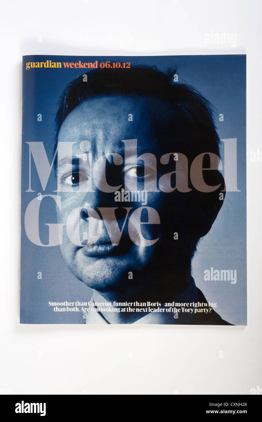 Guardian weekend magazine (06/10/2012 Stock Photo - Alamy