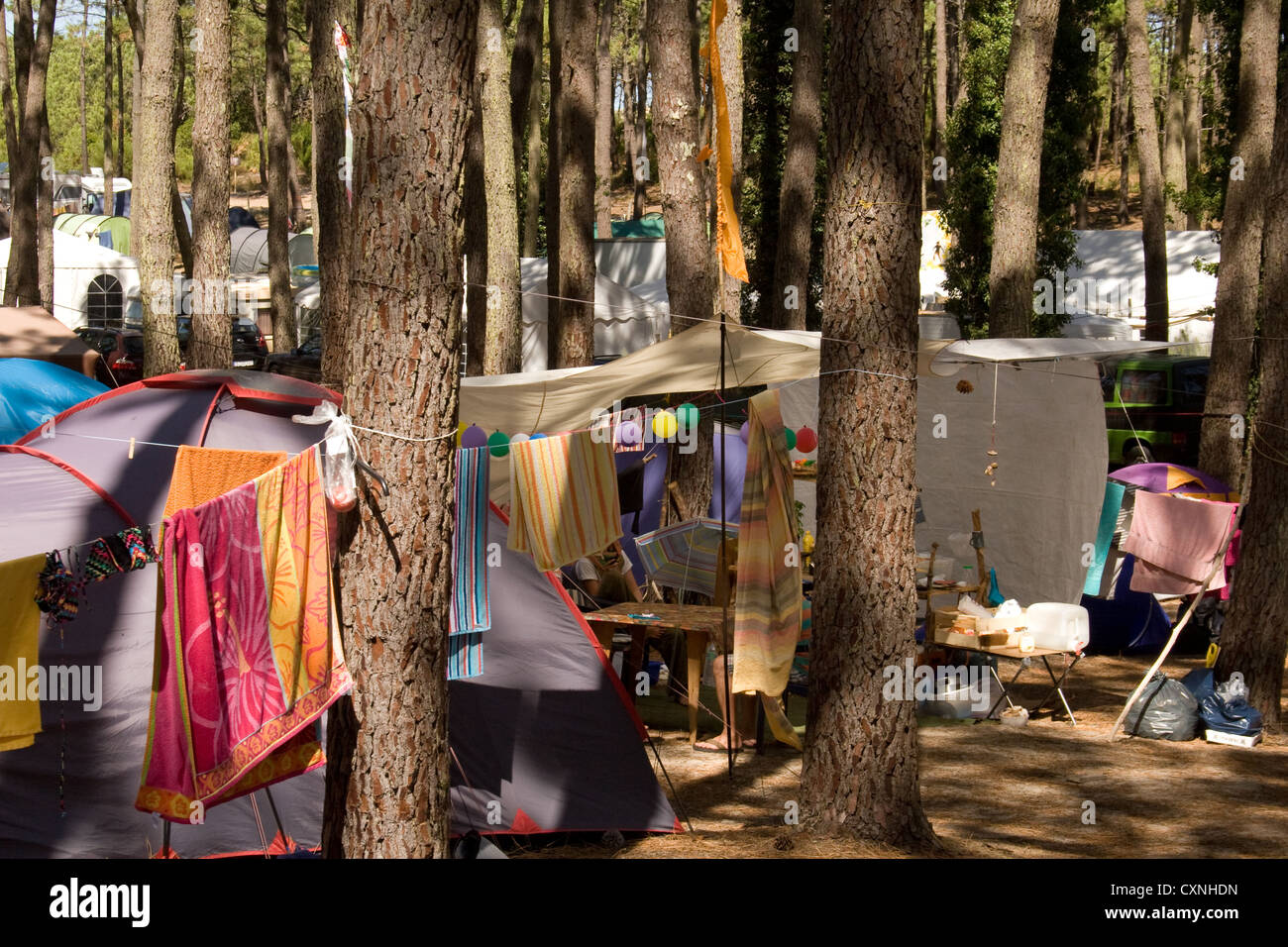 Tent ground hi-res stock photography and images - Alamy