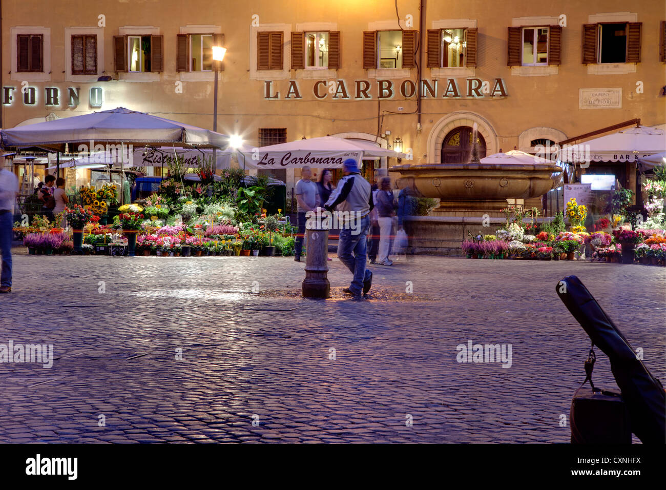 Campo di Fiori, Rome Italy Stock Photo - Alamy