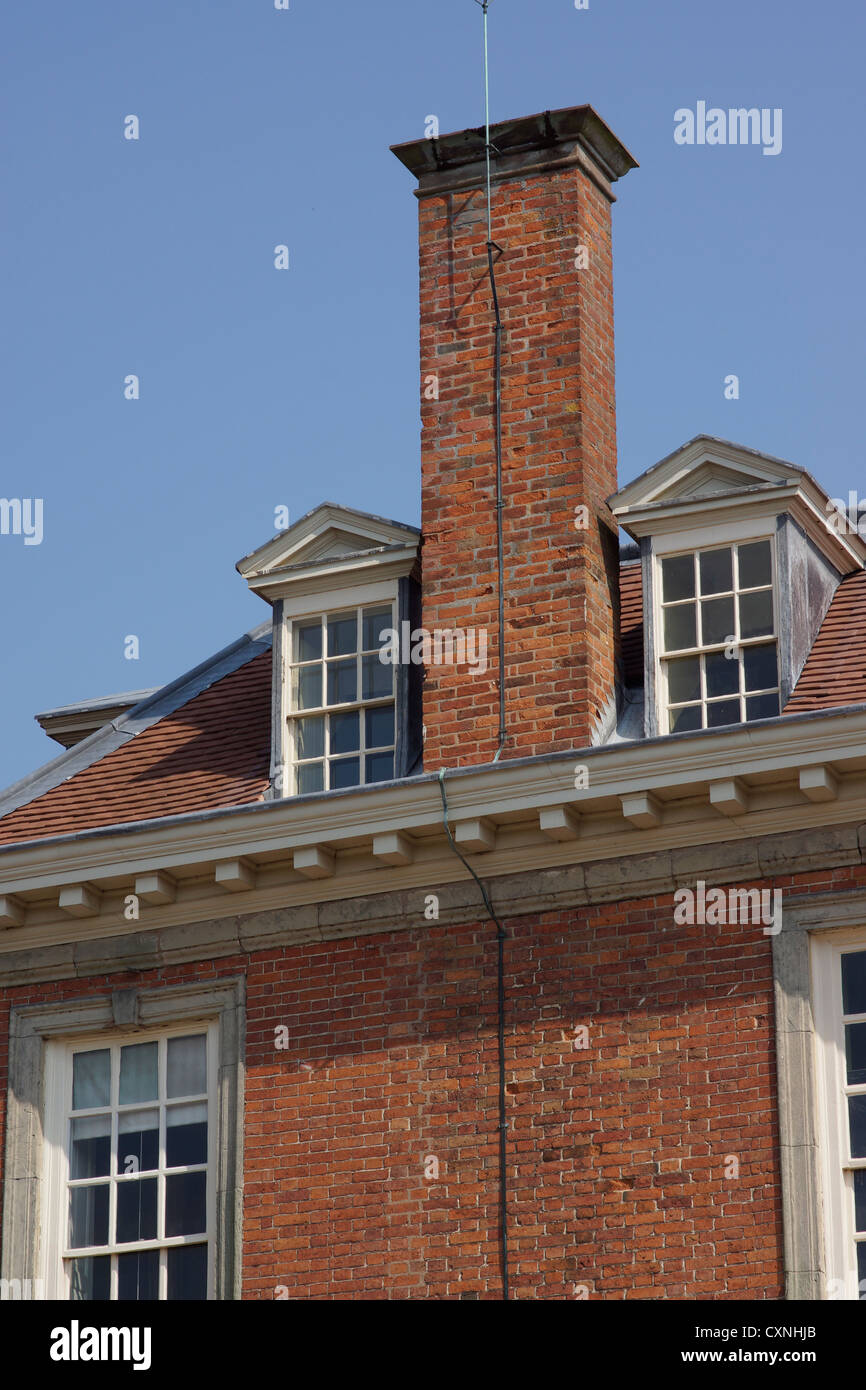 Hanbury hall Worcestershire The Midlands England UK Stock Photo - Alamy