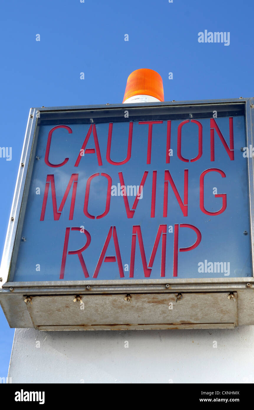 Caution ramp hi-res stock photography and images - Alamy