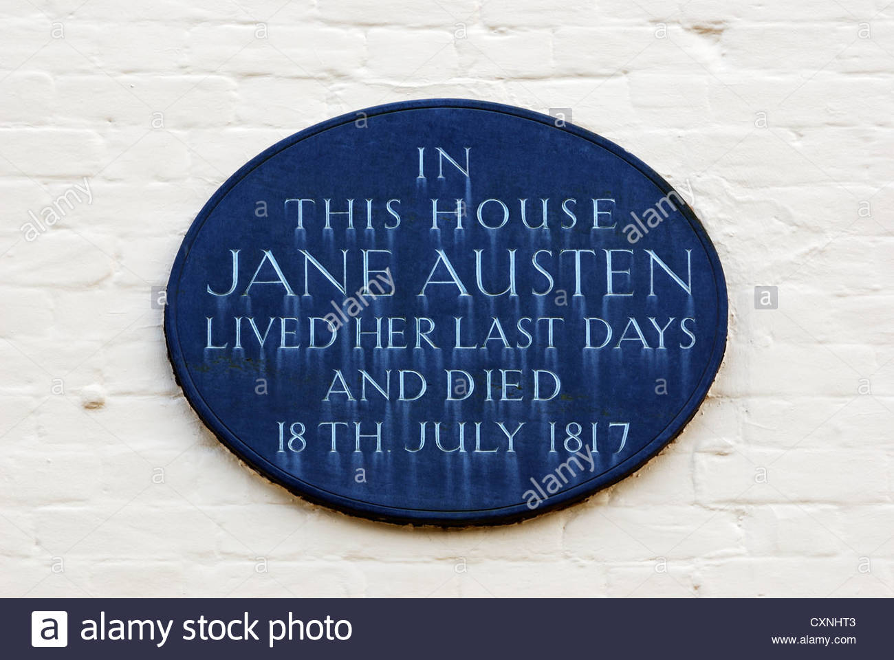 Hampshire Blue Plaque High Resolution Stock Photography and Images - Alamy