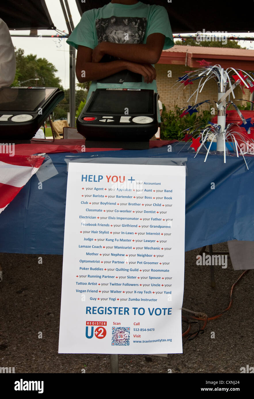 Voting machine hi-res stock photography and images - Alamy