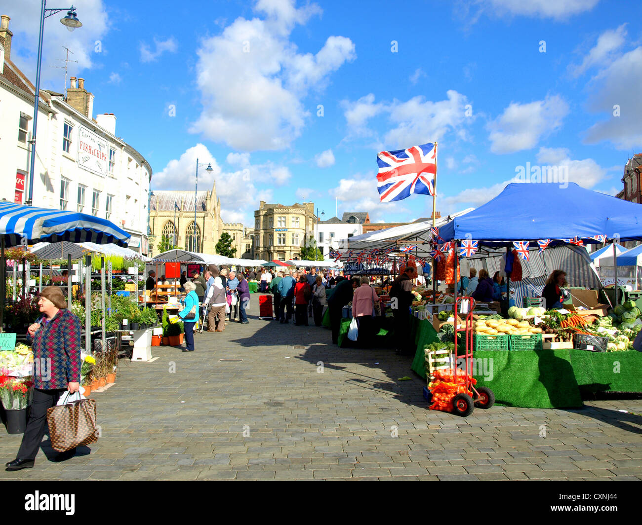 Wednesday food market hi-res stock photography and images - Alamy