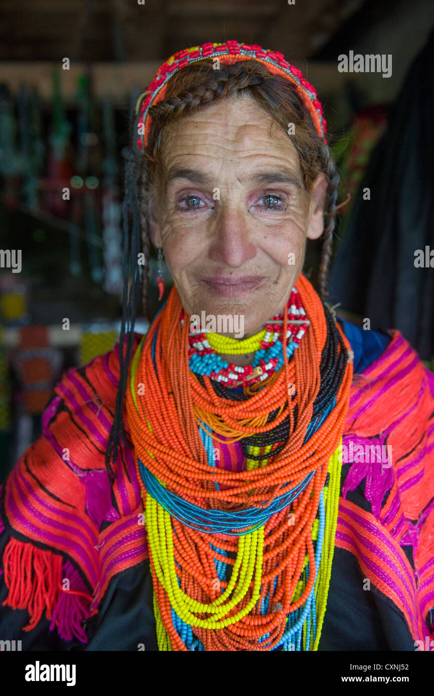 Kalash woman in traditional dress High Resolution Stock Photography and ...