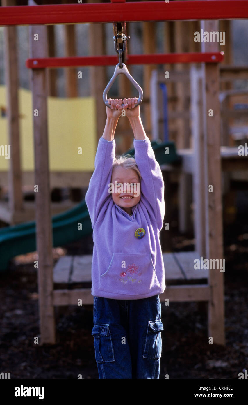 Playground Zip Wire High Resolution Stock Photography and Images - Alamy